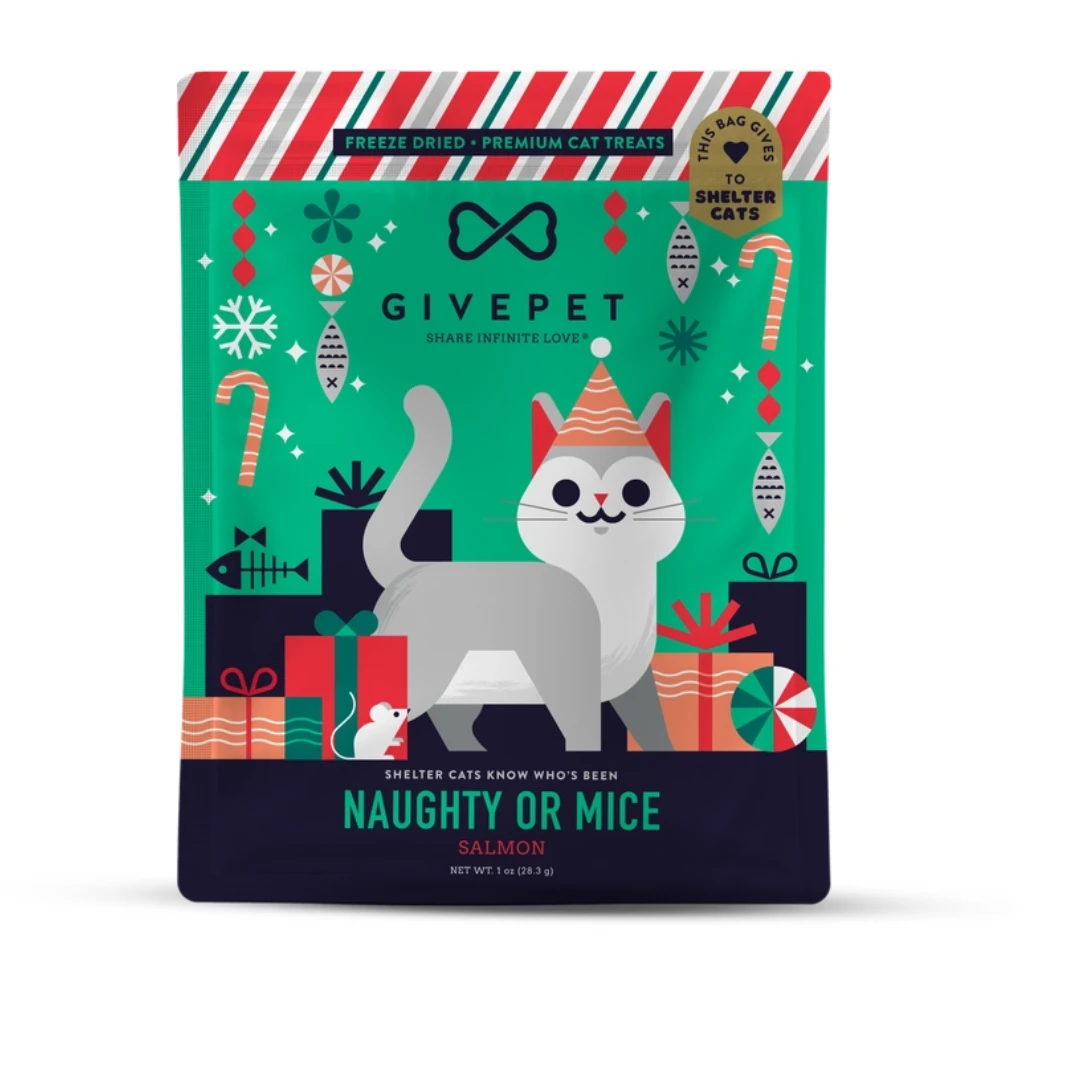 Naughty or Mice Freeze Dried Cat Treats | GivePet | The Penguin Gallery