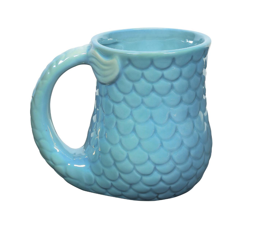 Sculpted Mermaid Tail Mug - Penguin Gallery