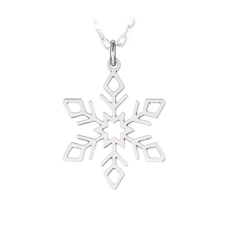 Snowflake Diamonds Necklace - Penguin Gallery
