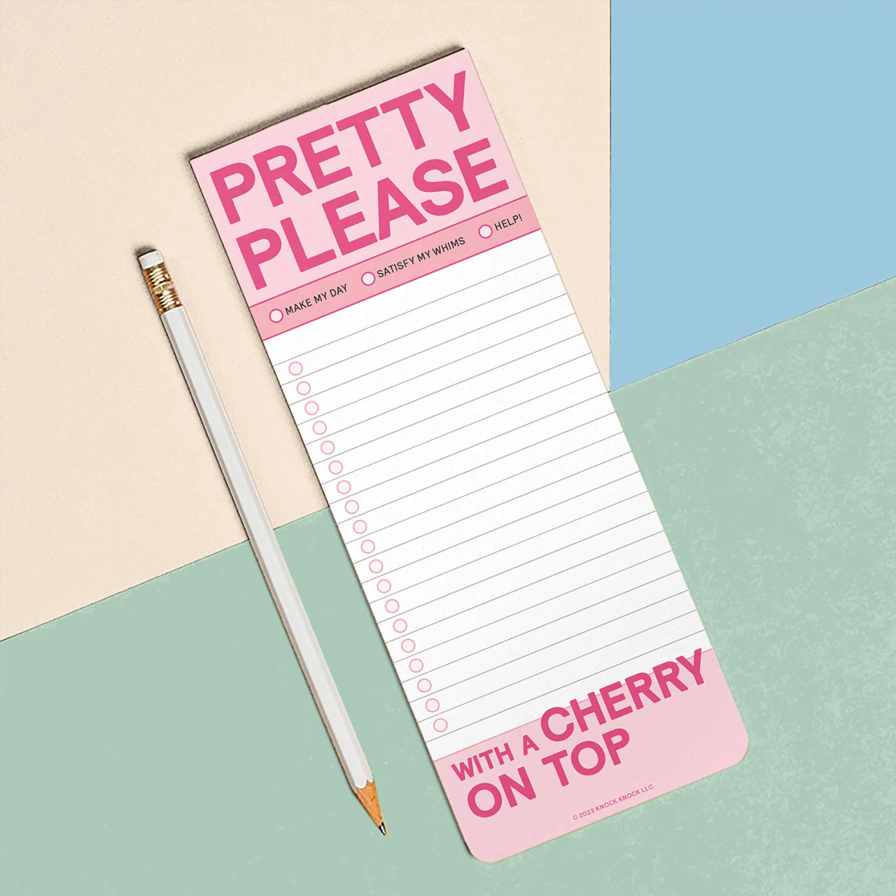 Pretty Please Make A List Pad | The Penguin Gallery | New Hampshire