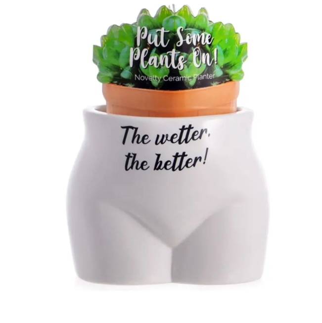 The Wetter The Better Planter - Penguin Gallery
