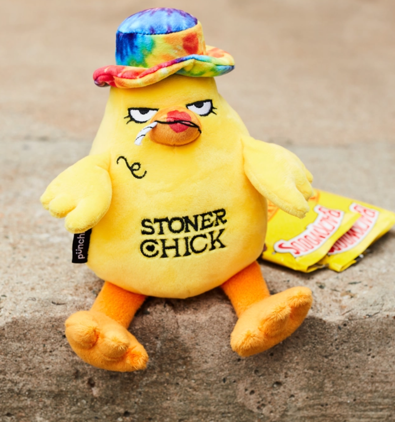 Stoner Chick Plush - Penguin Gallery
