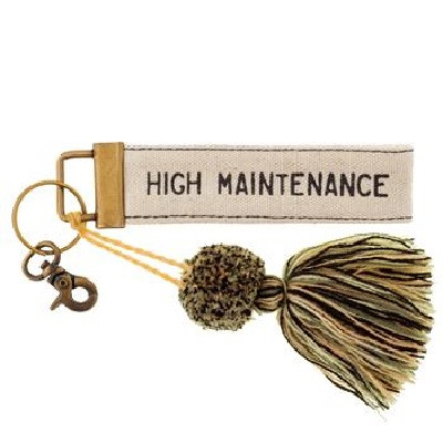 High Maintenance Key Chain - Penguin Gallery