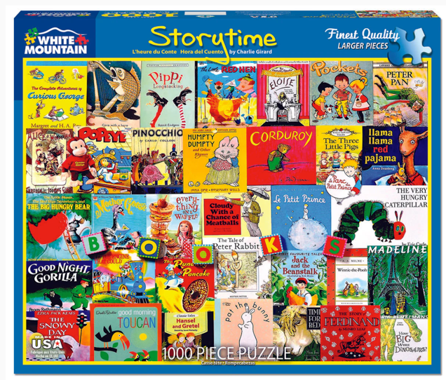Storytime 1000 Piece Puzzle | White Mountain Puzzles | The Penguin Gallery