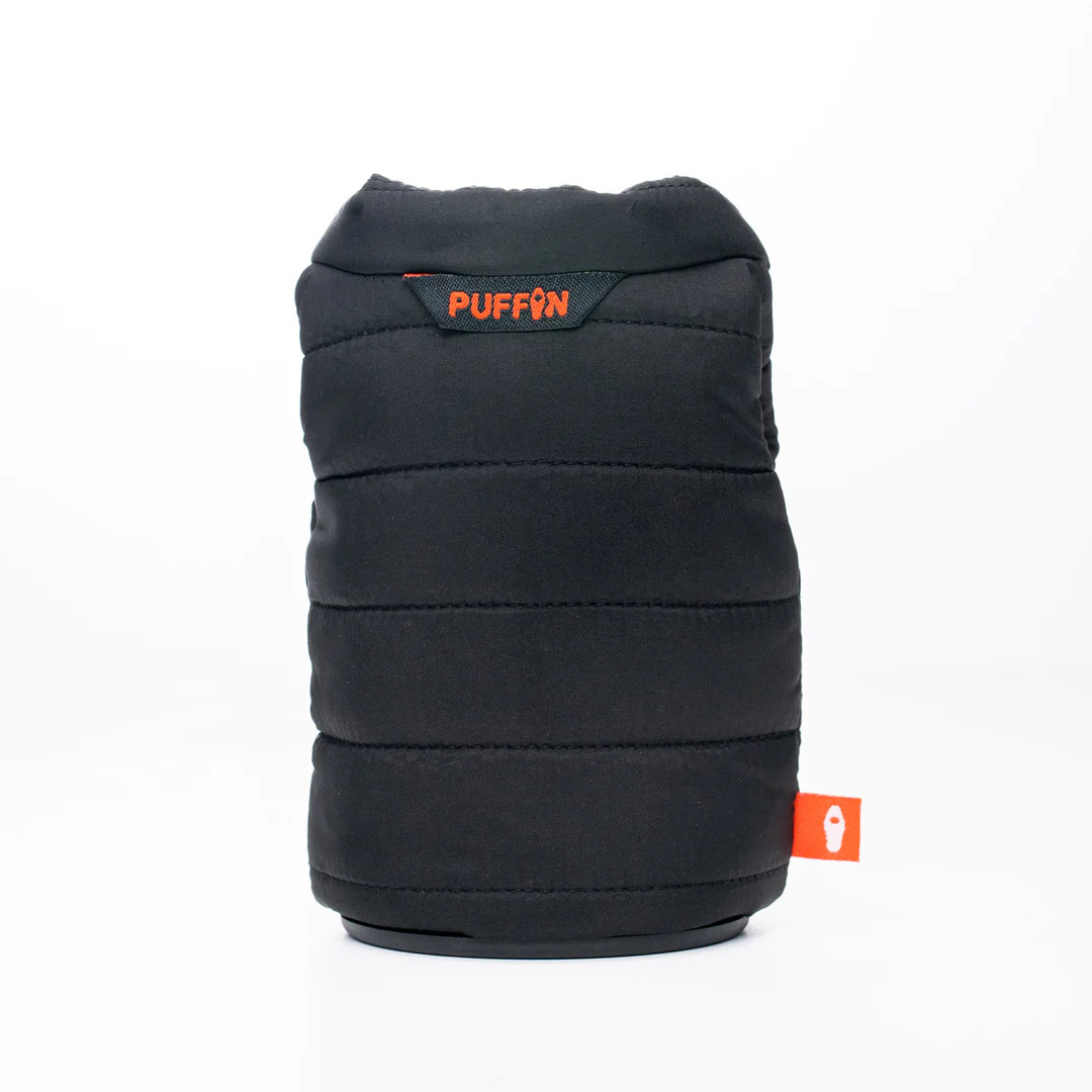 Puffy Vest Black | Puffin Drinkwear | The Penguin Gallery