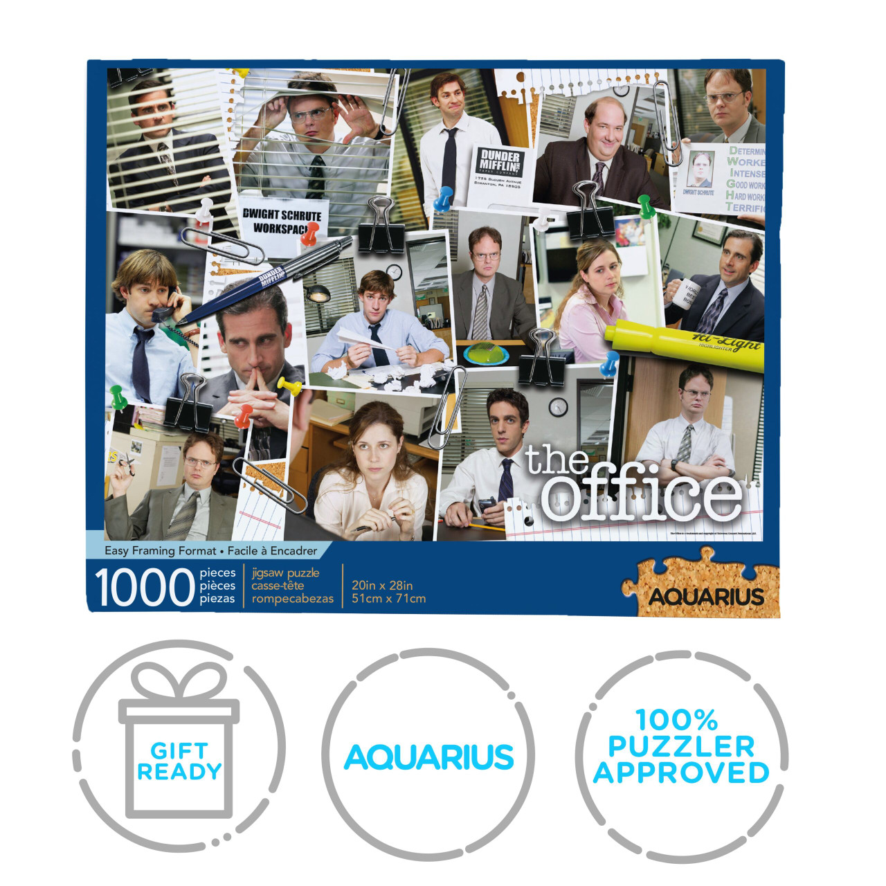 Office 1000pc Puzzle | Aquarius | The Penguin Gallery