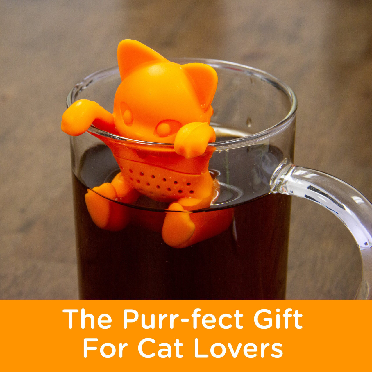 Kit-tea Cat Tea Infuser | GAMAGO | The Penguin Gallery