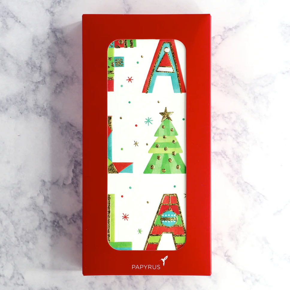 Colorful Falala Christmas Cards Boxed Set - Penguin Gallery
