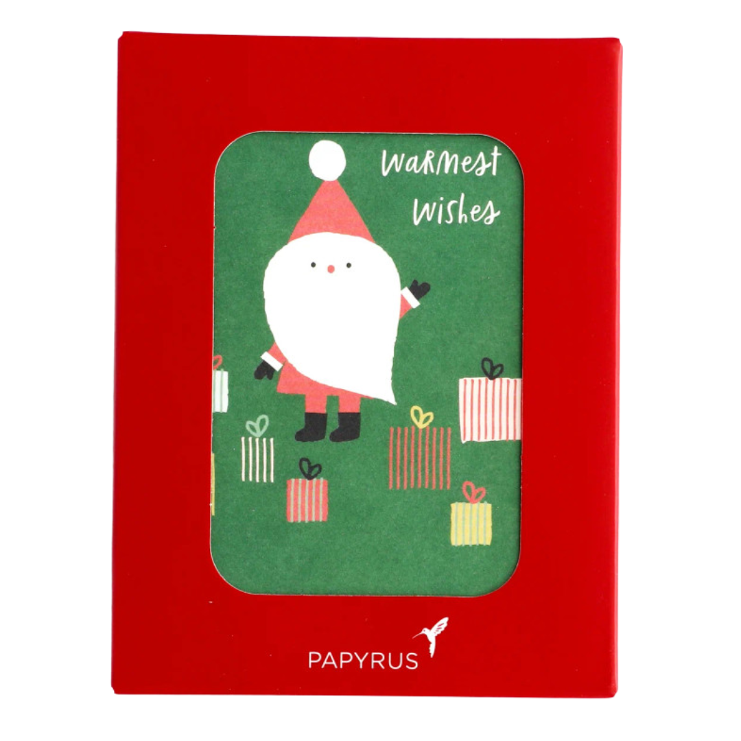 Tiny Santa Christmas Card | Papyrus | The Penguin Gallery