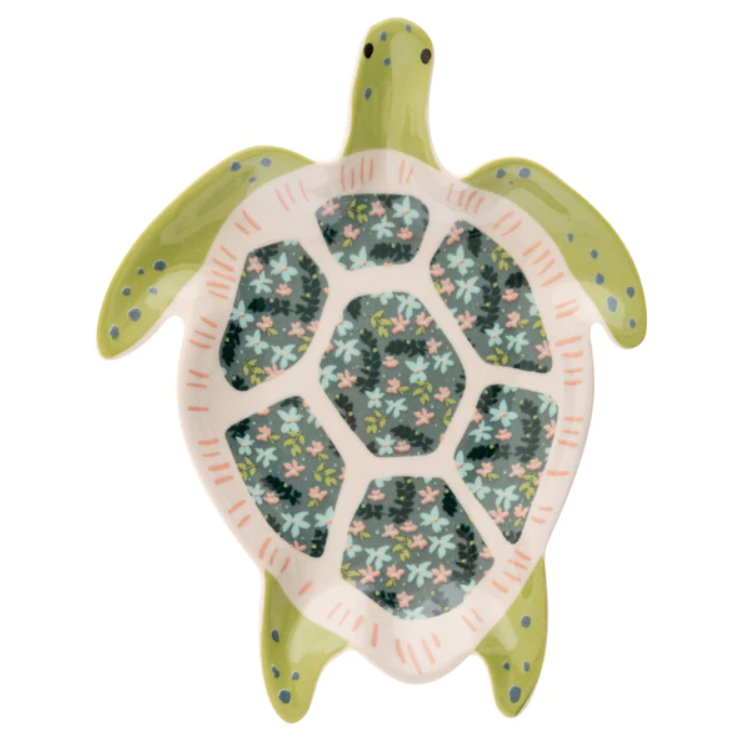 Calico Turtle Trinket Tray - Penguin Gallery