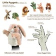 Little Lop Rabbit Hand Puppet | Folkmanis® | The Penguin Gallery