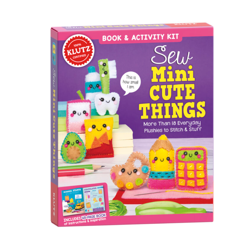 Sew Mini Cute Things Craft Kit | Klutz Press | The Penguin Gallery