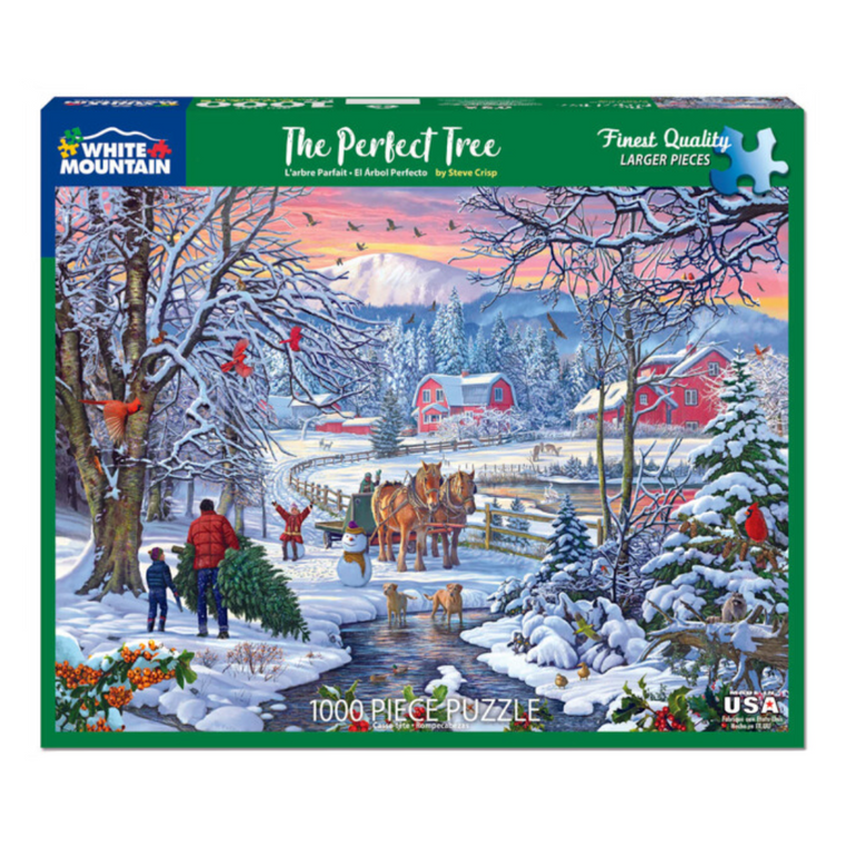 The Perfect Tree 1000 Piece Puzzle | White Mountain Puzzles | The ...