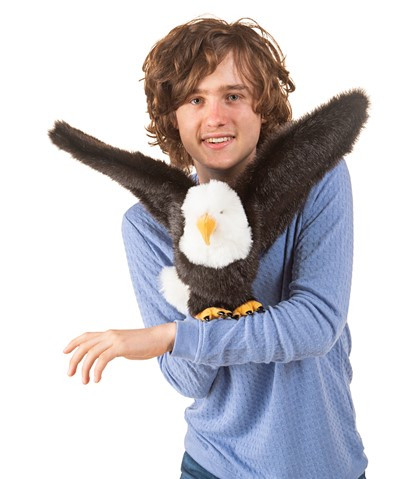Bald Eagle Puppet | Folkmanis® | The Penguin Gallery
