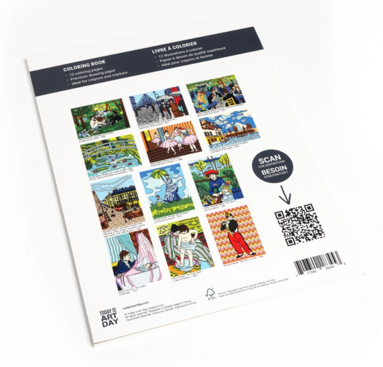 Impressionism Coloring Book - Penguin Gallery