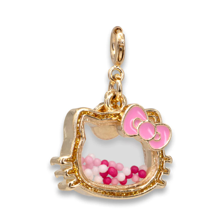 Gold Hello Kitty Shaker Charm | CHARM IT! | The Penguin Gallery