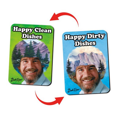 Bob Ross Dishwasher Magnet | Aquarius | The Penguin Gallery
