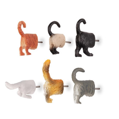 Push Pins- Cat Butts - Penguin Gallery