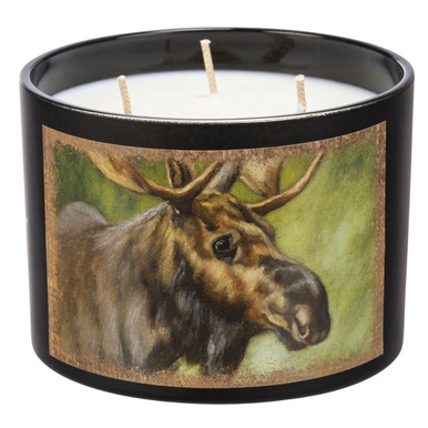 Moose Candle | Primitives by Kathy | The Penguin Gallery