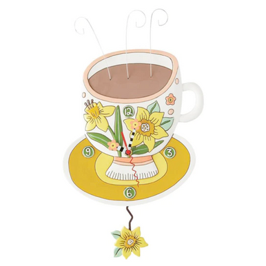 Cuppa Joy Clock | Allen Designs | The Penguin Gallery