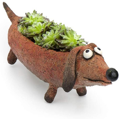 Baby Dobbie Doxin' Mini Dog Planter | Blobhouse | The Penguin Gallery