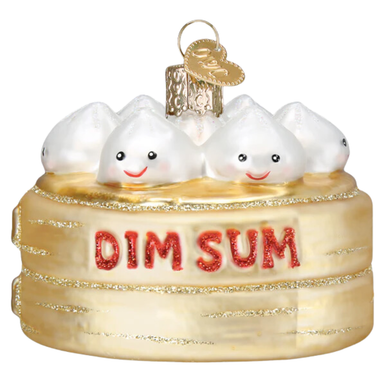 Dim Sum Glass Ornament | Old World Christmas | The Penguin Gallery
