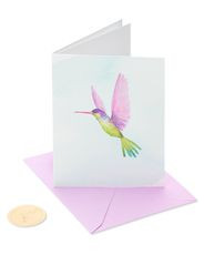 Hummingbird Birthday Card| Papyrus | The Penguin Gallery