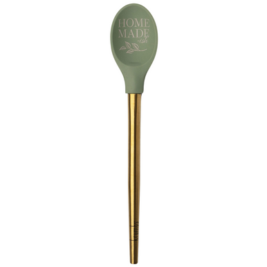 Homemade Silicone Spoon with Gold Handle | Krumbs Kitchen | The Penguin ...