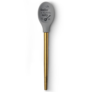 Salty Spoon with Gold Handle | Krumbs Kitchen | The Penguin Gallery