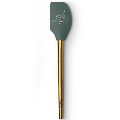 Oh Crepe Spatula with Gold Handle | Krumbs Kitchen | The Penguin Gallery