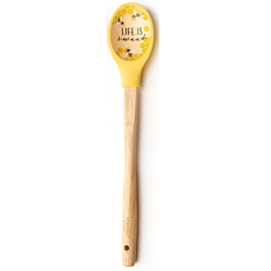 Bees Happiness Silicone Spoon | Krumbs Kitchen | The Penguin Gallery