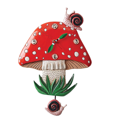 Mushroom Clock | Allen Designs | The Penguin Gallery