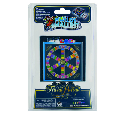 World's Smallest Trivia Pursuit | Super Impulse Toys | The Penguin Gallery