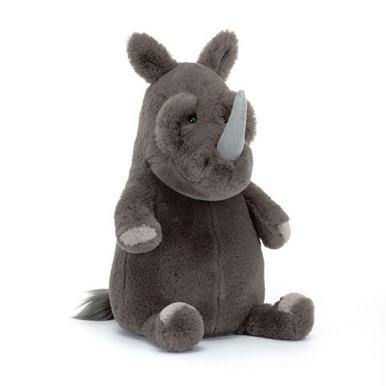Roderick Grey Rhino | Jellycat | The Penguin Gallery