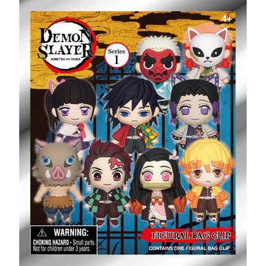 Demon Slayer Series 1 KC/Bag Clip| Monogram International | The Penguin ...