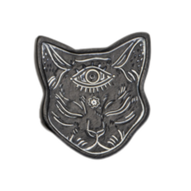 Wicca All Seeing Cat Incense Burner| Pacific Trading | The Penguin Gallery