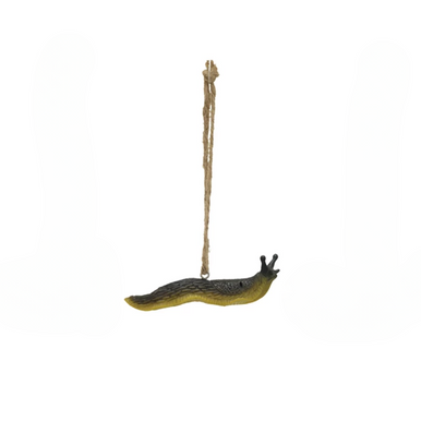 Green Resin Slug Ornament | Creative Co-op | The Penguin Gallery