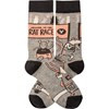 Rat Race Socks | Primitives by Kathy | The Penguin Gallery