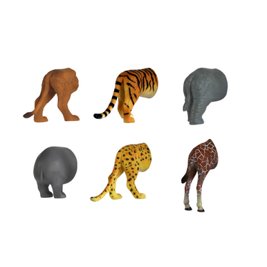 Safari Animal Butt Magnets | Kikkerland | The Penguin Gallery
