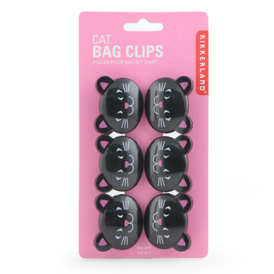 Black Cat Bag Clips | Kikkerland | The Penguin Gallery