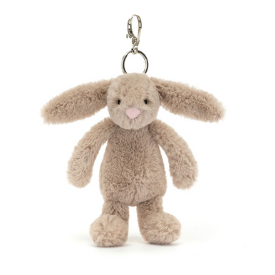 Bashful Beige Bunny Keychain Bag Charm | Jellycat | The Penguin Gallery