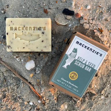 Kelp & seed Scrub Bar | Mackenzie Fisherman | The Penguin Gallery