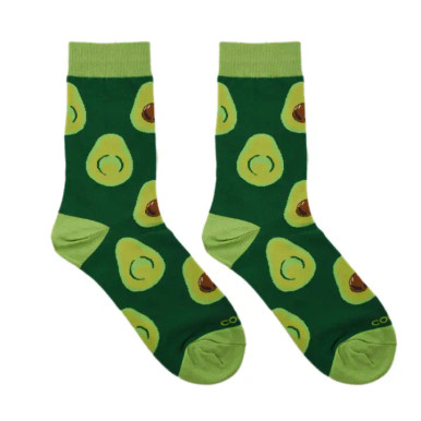 Avocados Socks | Cool Socks | The Penguin Gallery