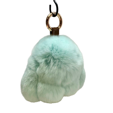 Super Soft Light Blue Ice Bunny Keychain | Sunrise Trading USA | The ...