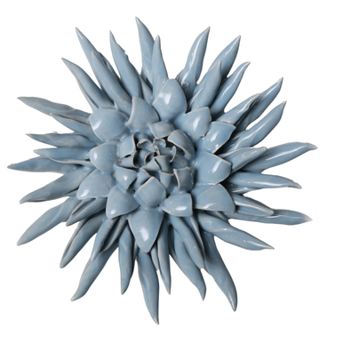 Large Blue Coral Flower | Chive | The Penguin Gallery