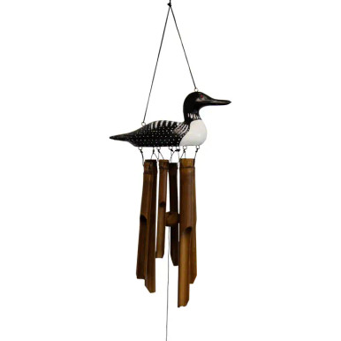 Loon Bamboo Wind Chime | Cohasset Gifts | The Penguin Gallery