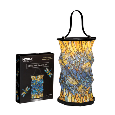 Van Gogh Tiffany Dragonfly Origami Lantern | Modgy | The Penguin Gallery