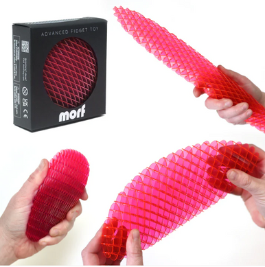 Big Pink Worm Morph Fidget | Humango Toys | The Penguin Gallery