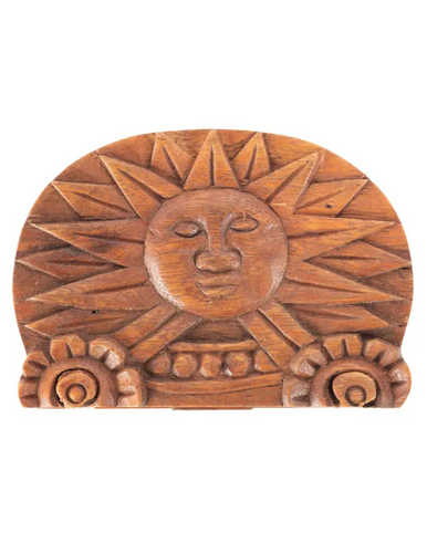 Sun Wooden Puzzle Box | Benjamin International | The Penguin Gallery