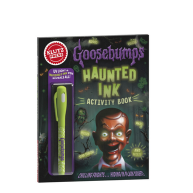 Goosebumps Haunted Ink Activity Book | Klutz Press | The Penguin Gallery